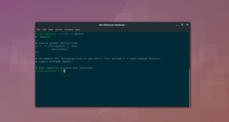 How To Edit The BashRC File To Make Bash More Useful On Linux