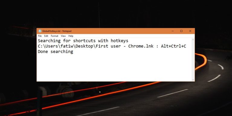 How To View Global Keyboard Shortcuts On Windows 10