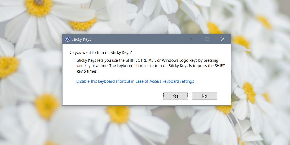 How To Enable And Disable Sticky Keys On Windows 10 How To Enable And Disable Sticky Keys On Windows 10
