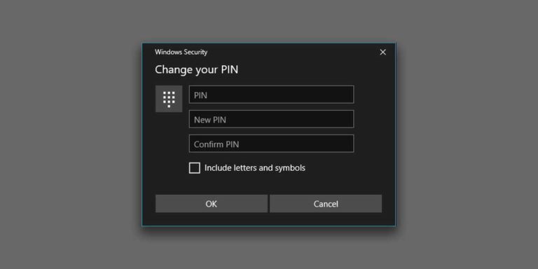 How To Skip Adding A PIN During Windows 10 Set Up