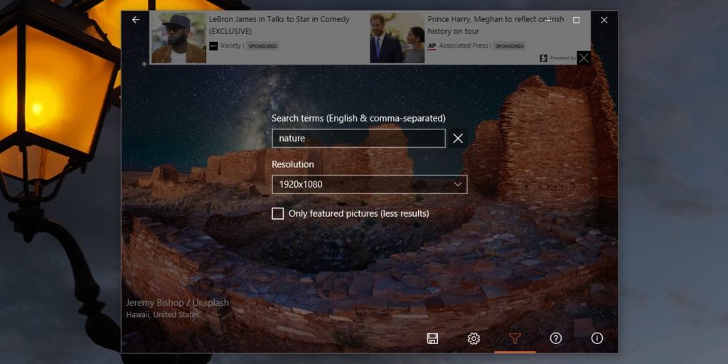 How To Automatically Set Wallpapers From Unsplash On Windows 10