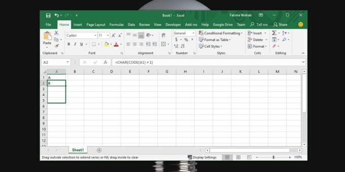 How To Autofill Letters From A-Z In Excel