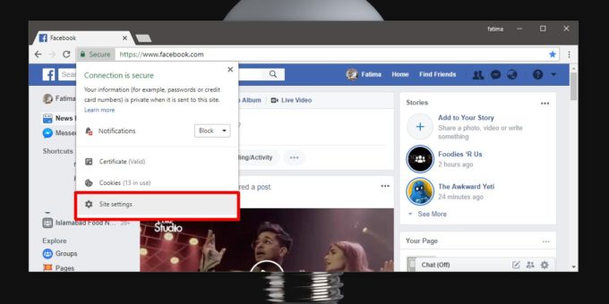 How To Manage Site Settings In Chrome