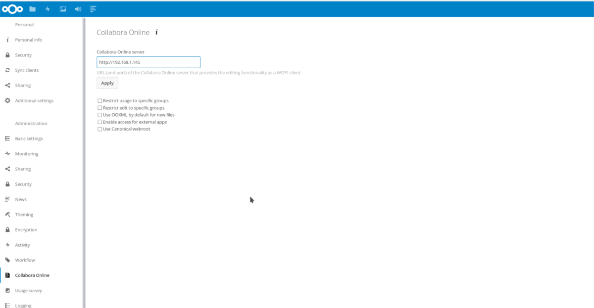 How To Integrate LibreOffice With Nextcloud