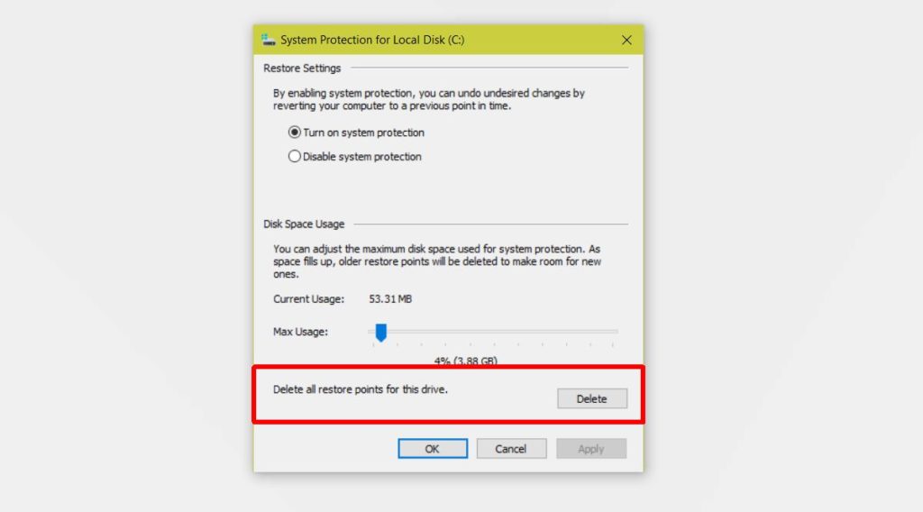 How To Create A System Restore Point On Windows 10