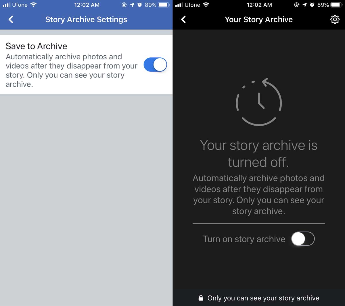 How To Disable Facebook Story Archive