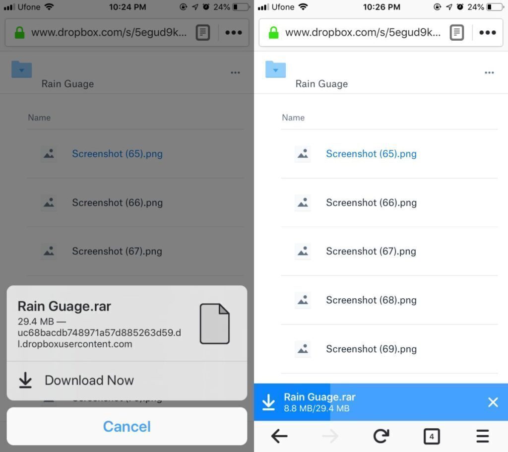 How To Download Files On iOS Via Firefox