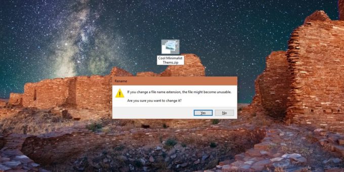 How To Extract Wallpapers From A Theme File On Windows 10