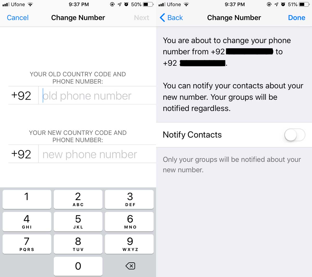 How To Change Your Whatsapp Phone Number How To Change Your Whatsapp Phone Number