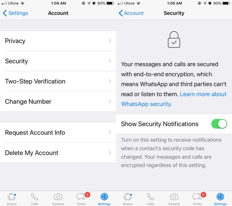 How To Change Whatsapp Security Code