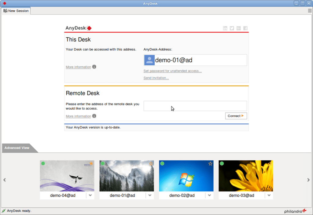 Secure Remote Access with Anydesk Remote Desktop