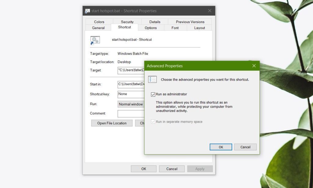 How To Auto-run Batch Files As Administrator On Windows 10