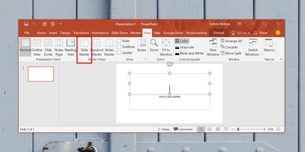 How To Add A Watermark To PowerPoint Presentations
