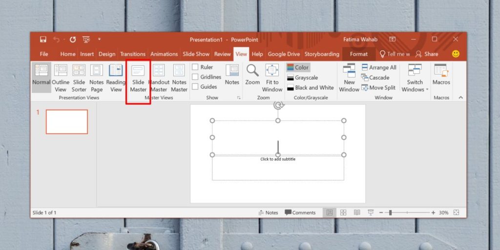 How To Add A Watermark To PowerPoint Presentations