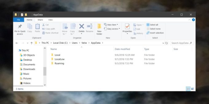 What Are The Local, LocalLow, And Roaming Folders On Windows 10