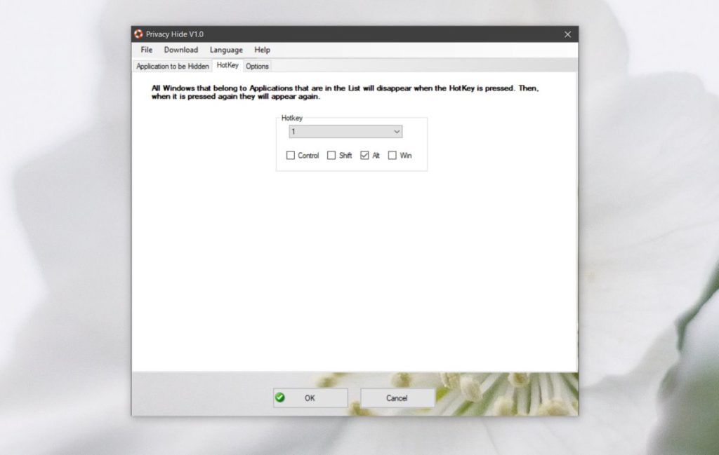 How To Hide Apps With A Keyboard Shortcut On Windows 10
