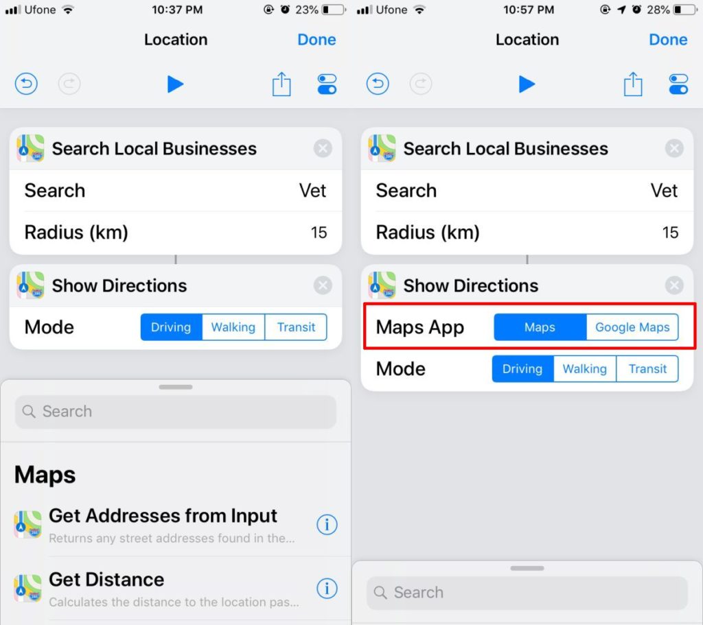 How To Use Google Maps In Siri Shortcuts On iOS 12 How To Use Google Maps In Siri Shortcuts On iOS 12