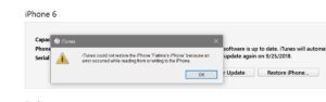 How To Fix "An Error Occurred While Reading Writing To The iPhone" On ...