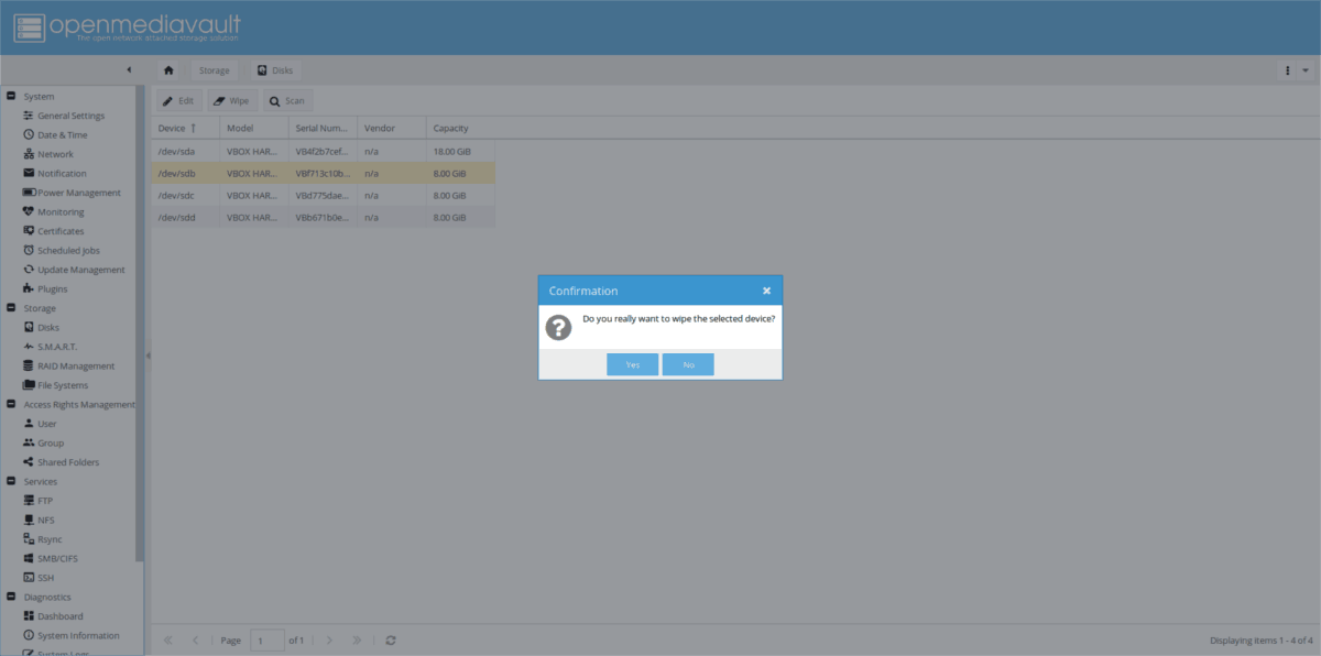 How To Set Up A Hard Drive RAID In Open Media Vault