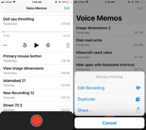 How To Resume Recording A Voice Memo On iOS