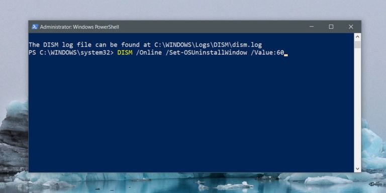 How To Change "Go Back To Previous Version" Time Limit On Windows 10