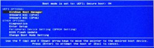 How to boot from a USB