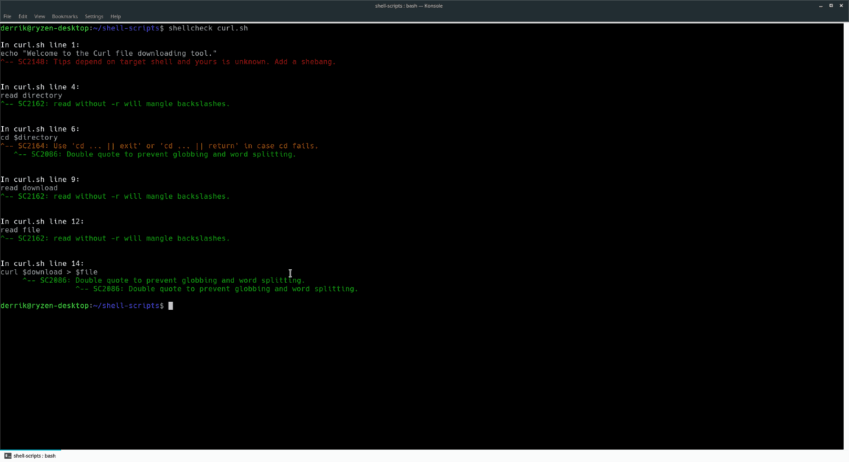 How To Debug Linux Bash Scripts With Shellcheck