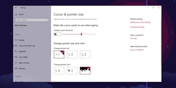 How to improve mouse pointer visibility on Windows 10