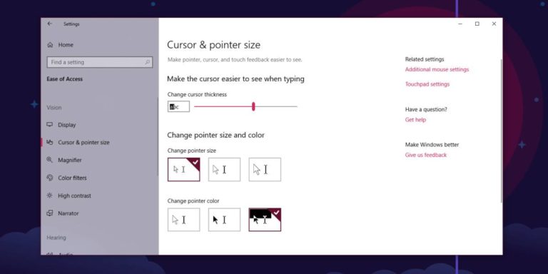 How to improve mouse pointer visibility on Windows 10