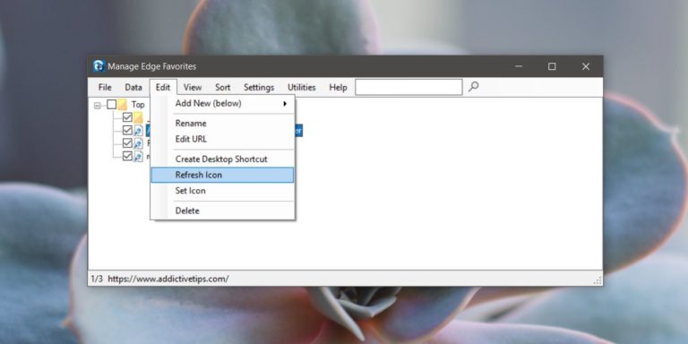 How To Refresh Bookmark Favicons In Edge On Windows 10