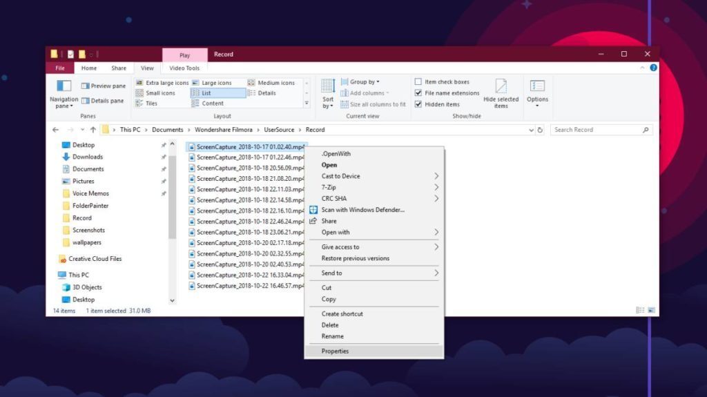 How to check video resolution and frame rate on Windows 10