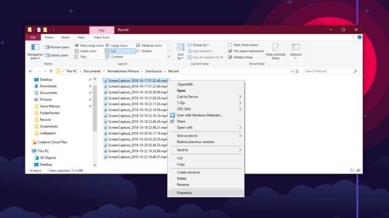 How to check video resolution and frame rate on Windows 10