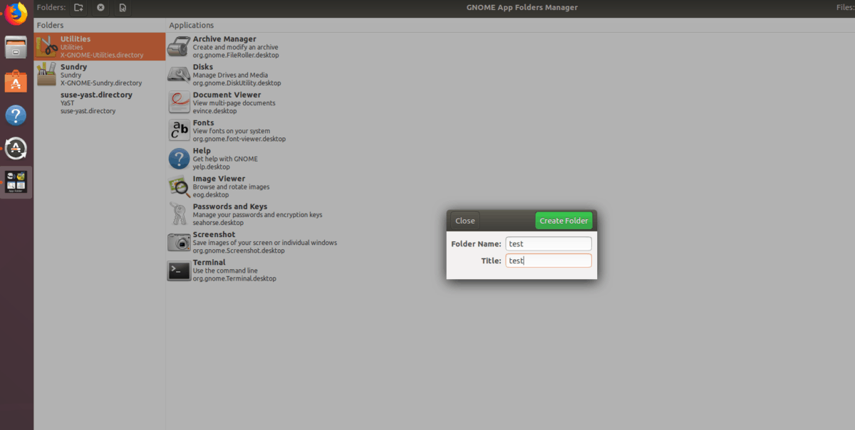 How To Create App Folders In Gnome Shell