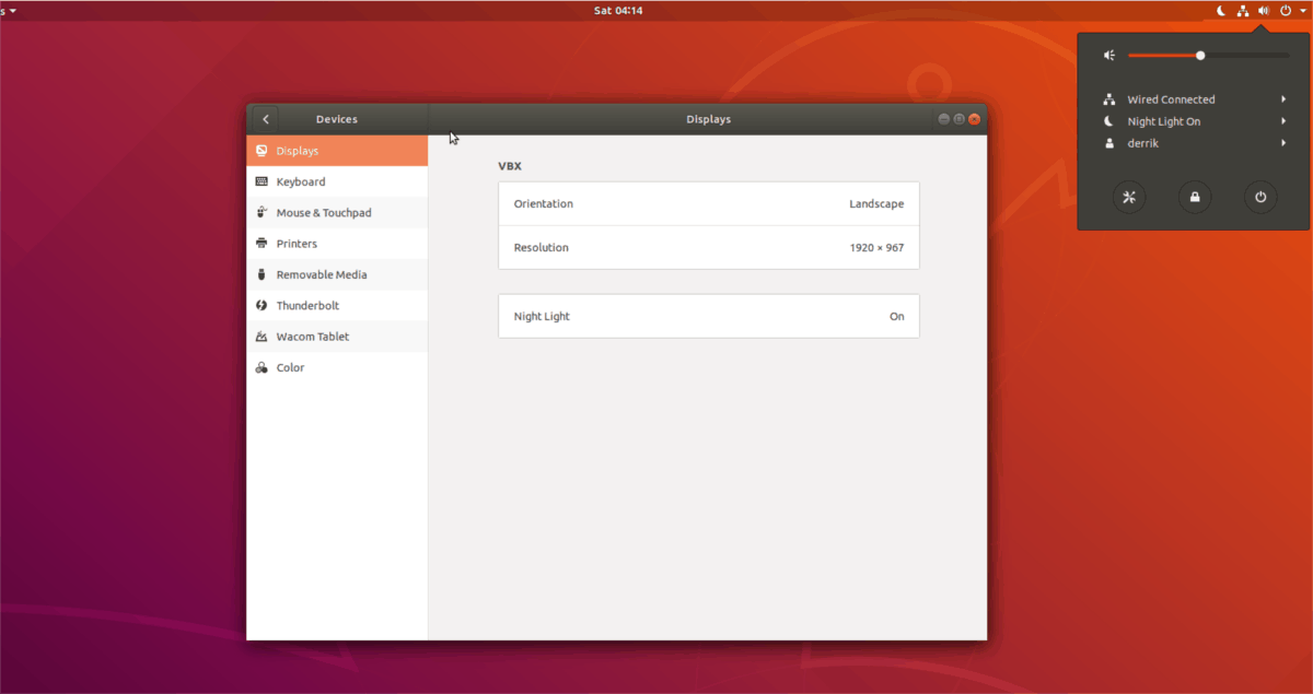 How To Use Gnome “Night Light” Mode