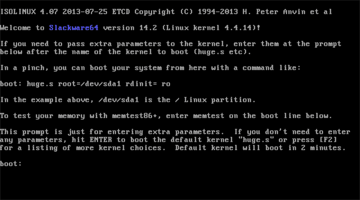 How to install Slackware Linux