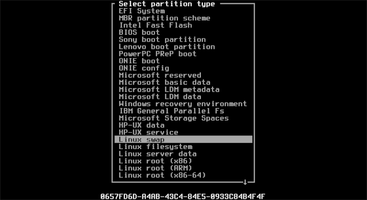 Linux Partition Cfdisk at Edward Padgett blog