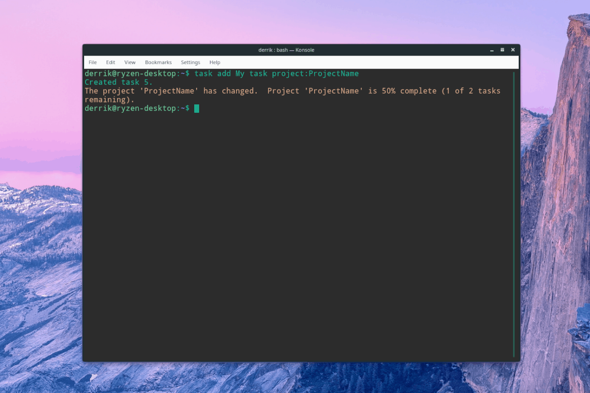 How to get a terminal-based time management tool on Linux with Taskwarrior