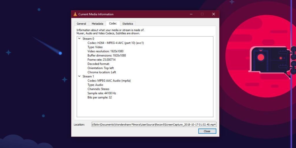How to check video resolution and frame rate on Windows 10