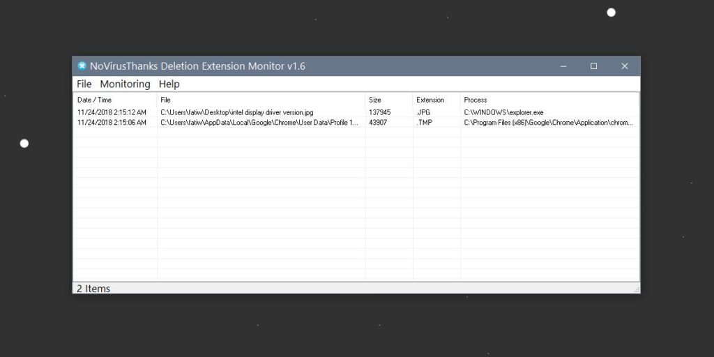 How to monitor deleted files on Windows 10