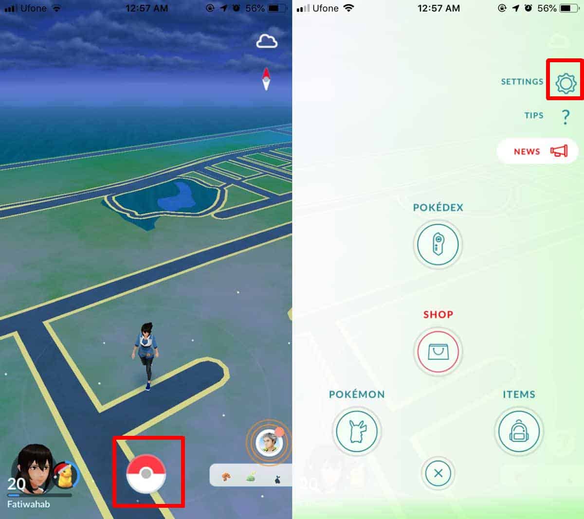 How to add Facebook friends on Pokémon Go