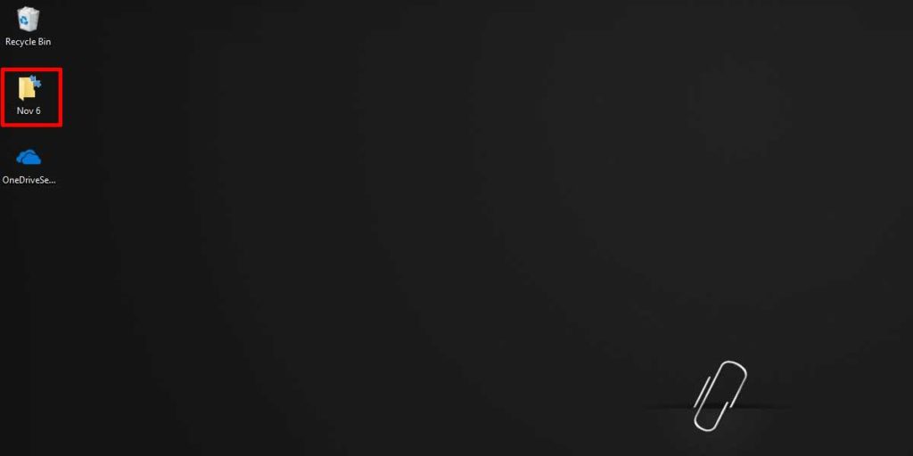 How to remove the two blue arrows from a file or folder icon on Windows 10