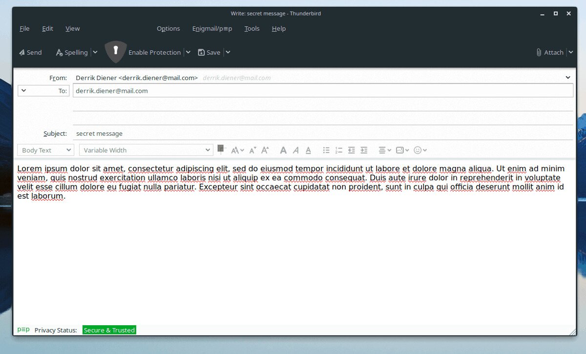 How To Enable Pgp Encryption For Thunderbird On Linux With Enigmail