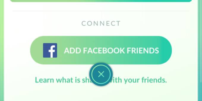 How to add Facebook friends on Pokémon Go