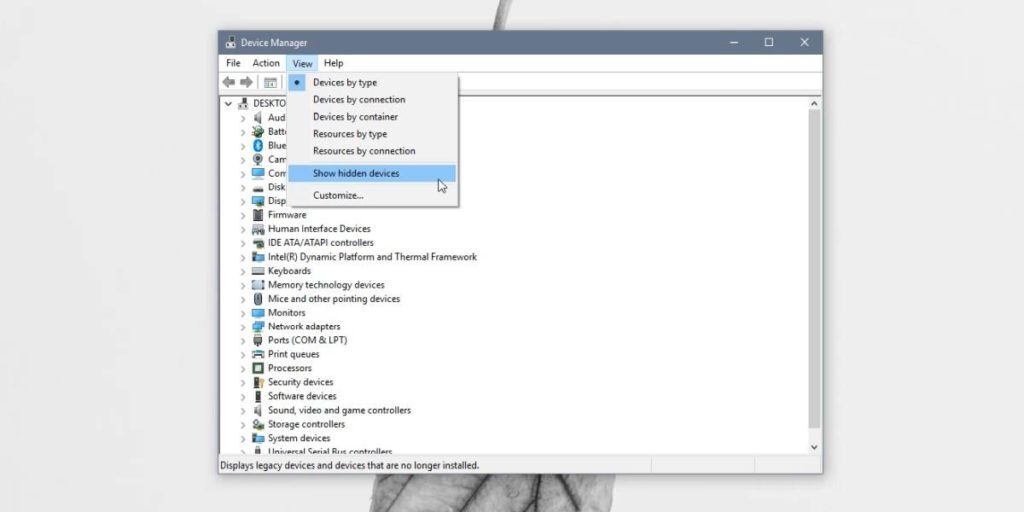 How to find and delete shadow monitors on Windows 10