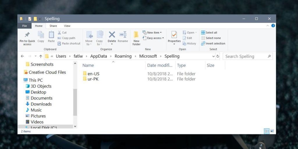 How to edit autocorrect and the dictionary on Windows 10