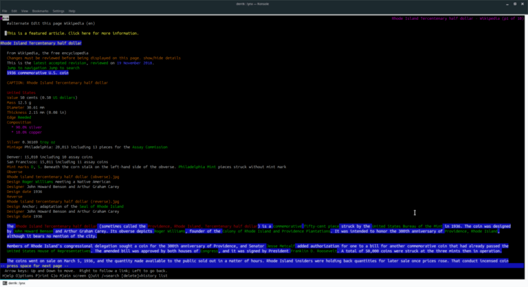How to use Lynx to browse the web from the Linux terminal