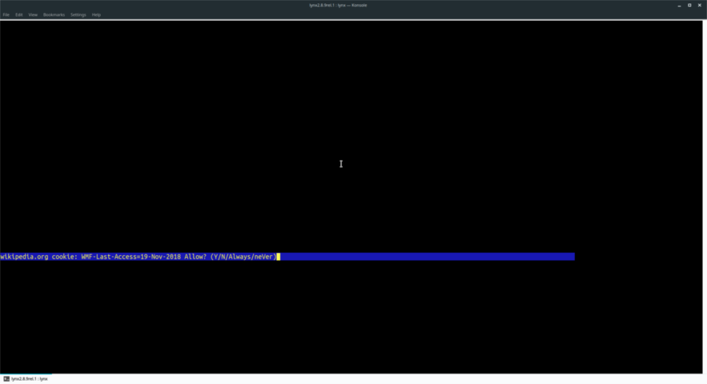 How to use Lynx to browse the web from the Linux terminal