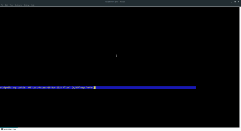 How to use Lynx to browse the web from the Linux terminal