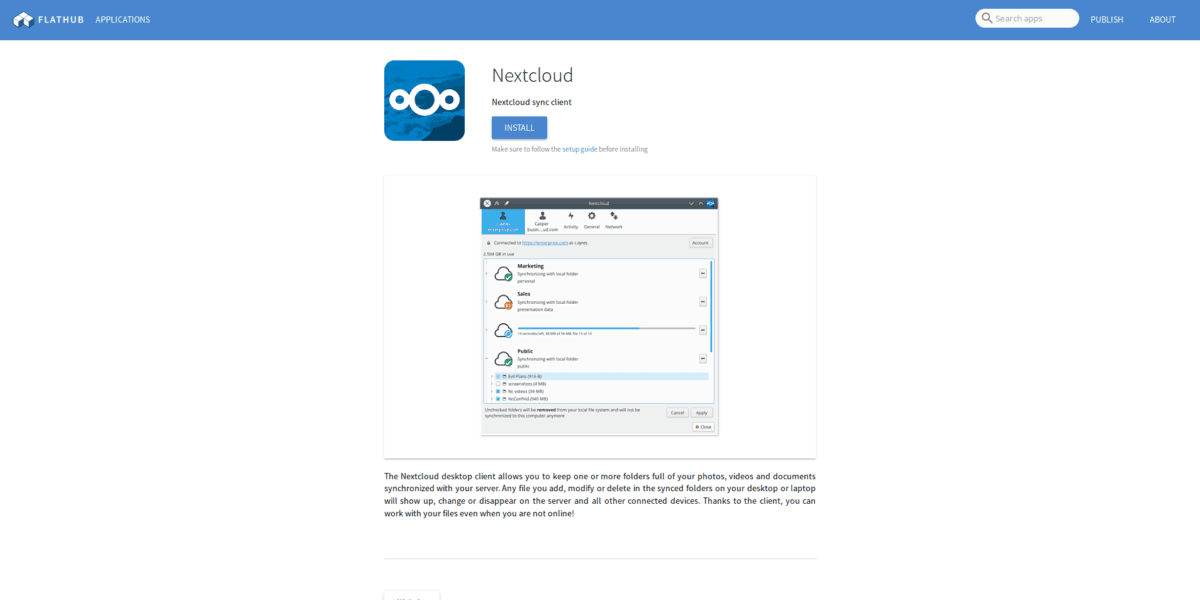 How to install the Nextcloud sync client on Linux