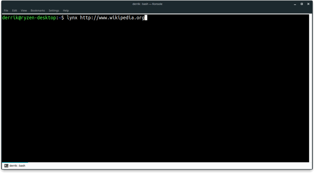 How to use Lynx to browse the web from the Linux terminal